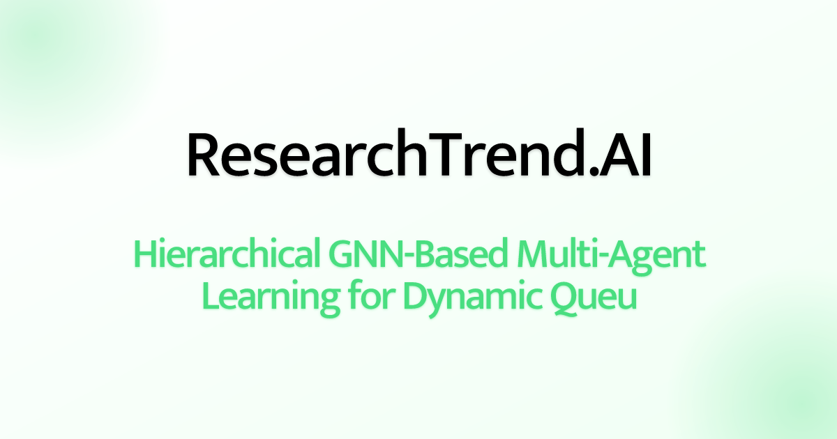 Hierarchical GNN-Based Multi-Agent Learning for Dynamic Queue-Jump Lane ...